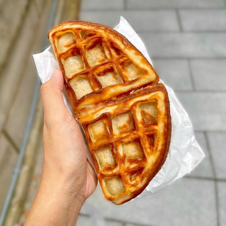 Bakery Cuisine One Raffles Place Has Old-School Cream Cheese Waffles ...
