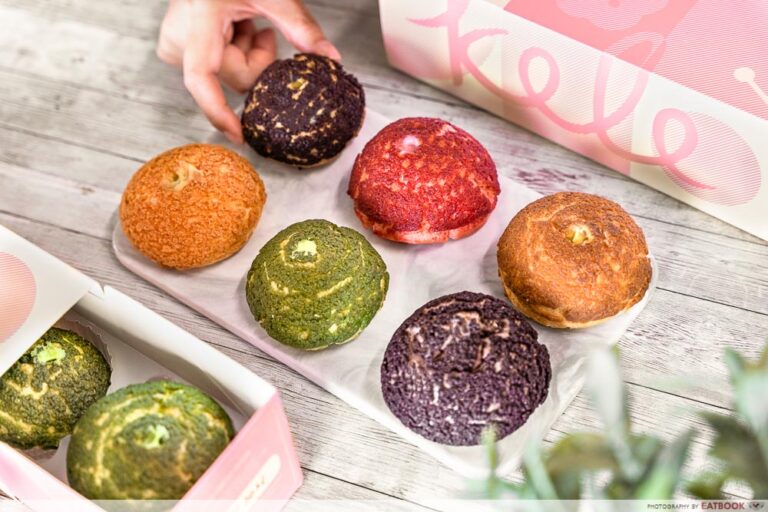 Kele Opens In Takashimaya With All-New Cream Puffs And Ondeh Ondeh Roll ...