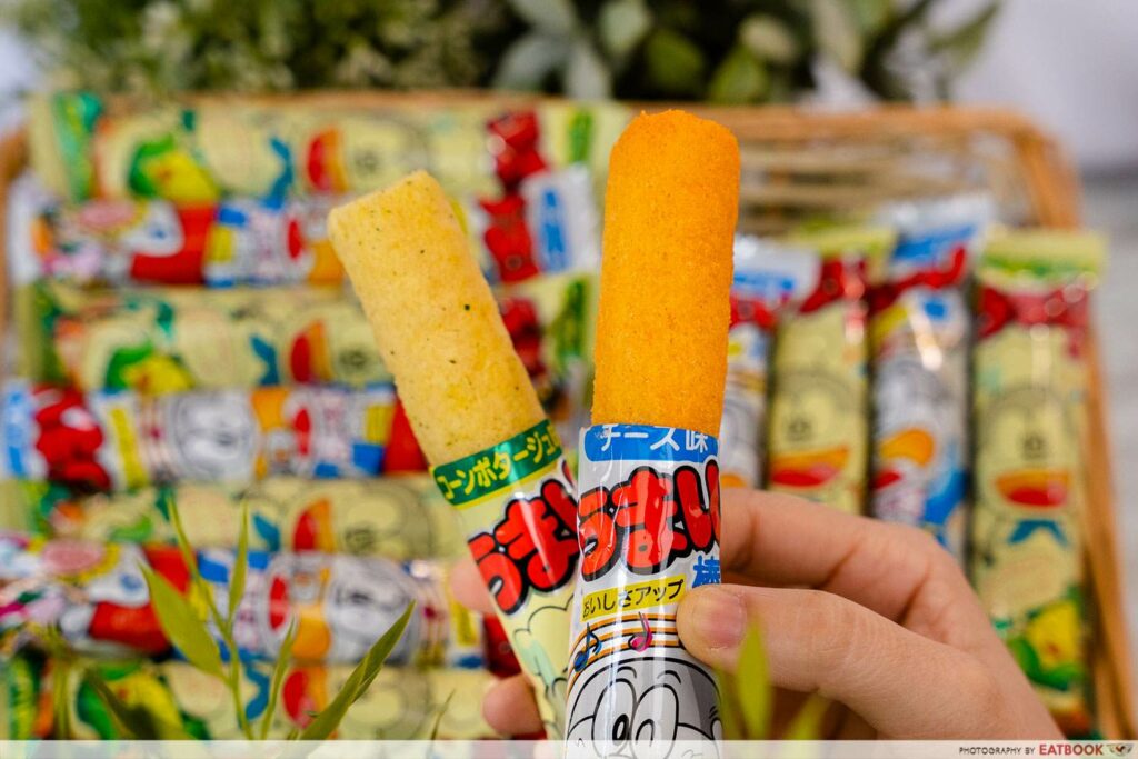 FairPrice Japan And Korea Fair Has Corn Stick Snacks, Salted Caramel ...