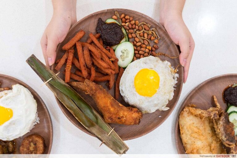 Ah Lemak Review: Fusion Nasi Lemak Stall With Unagi, Soft Shell Crab ...