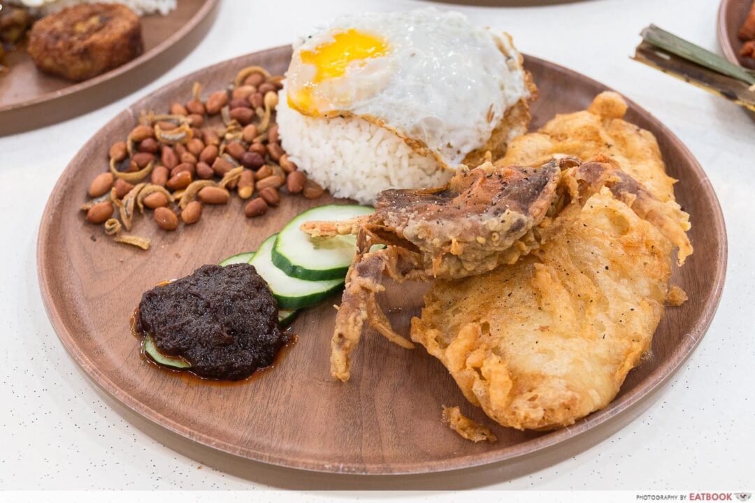 Ah Lemak Review: Fusion Nasi Lemak Stall With Unagi, Soft Shell Crab ...