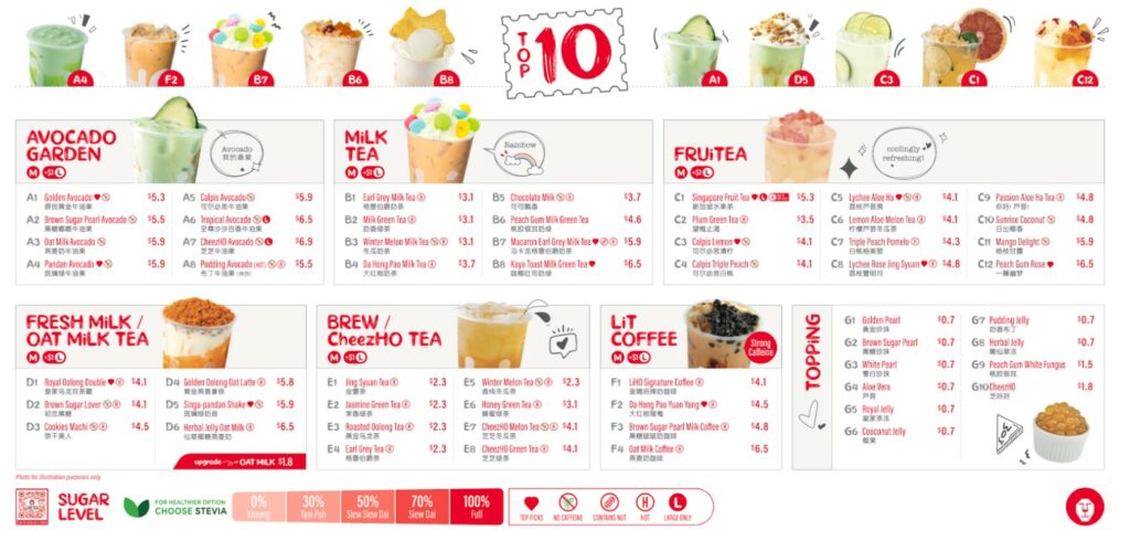 LiHO TEA Has Kaya Toast Milk Green Tea, Pandan Shake And More