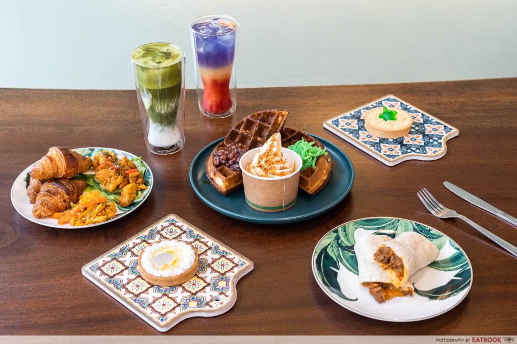 Ambling Turtle Review: New Cafe With Nonya Curry Chicken Croissant ...