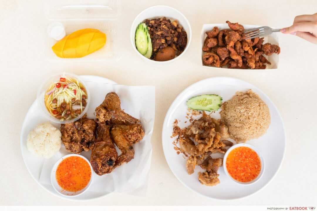 Shuang Bao Thai Hat Yai Fried Chicken Review: $1.80 Thai-Style Fried ...