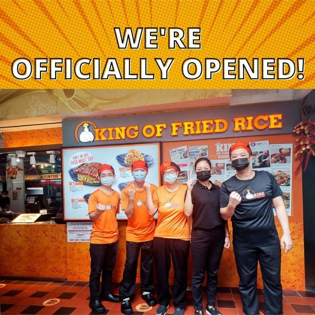 King of Fried Rice Opens Near Clementi MRT Station—Its 20th Outlet In ...