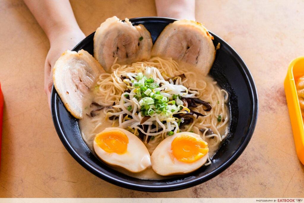 Kumamoto Ramen Review: $6.80 Tonkotsu Ramen At Serangoon North By ...
