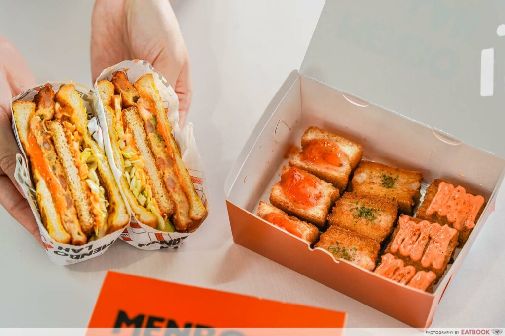 Menbolah: Korean Menbosha Sandos And Mentaiko French Toast In Lavender