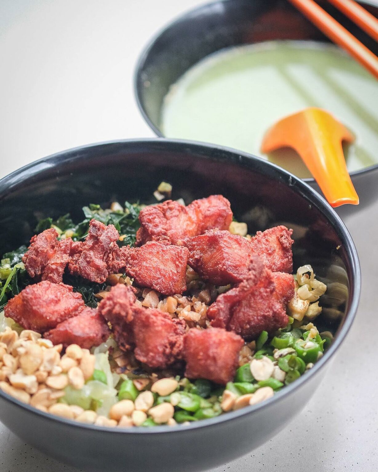 8 Thunder Tea Rice Stalls For Healthy Lei Cha, Including A 100-Year-Old ...