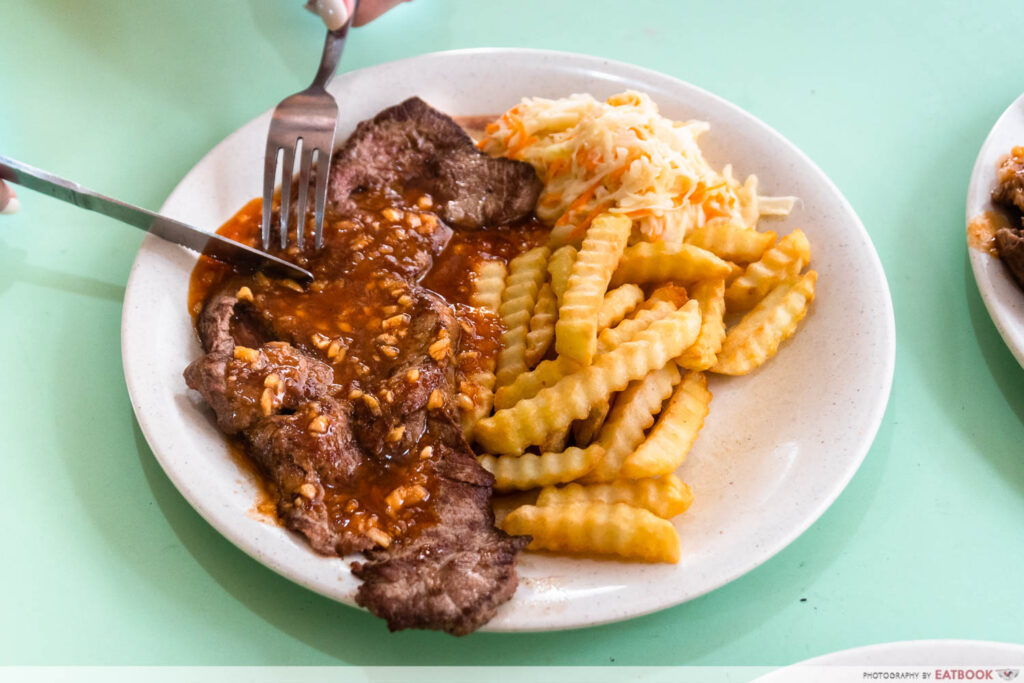 Western Barbecue Review: Hainanese Western Food With Famous Garlic ...