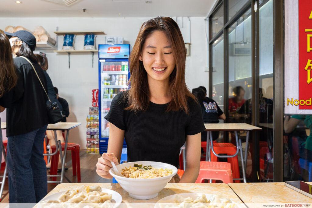 A9 Noodle Dumplings Review: 15 Dumplings for $4 And Mala Noodles At Bugis
