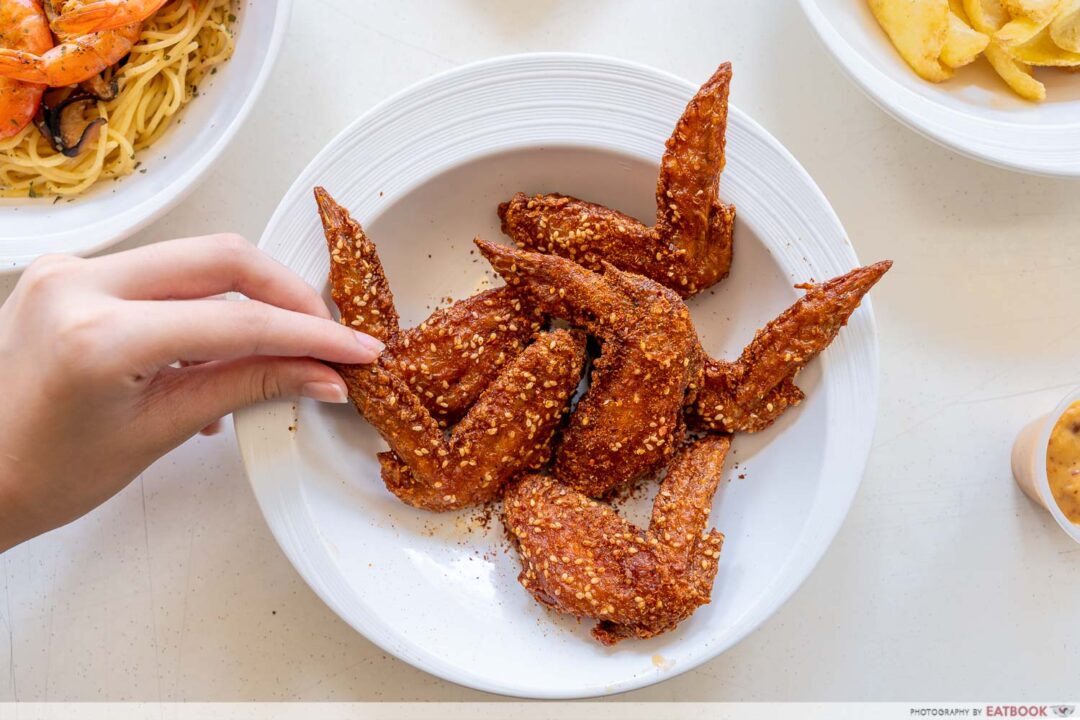 Five Dragons Western And Grill Review: Mala Chicken Wings and Mala Mayo ...