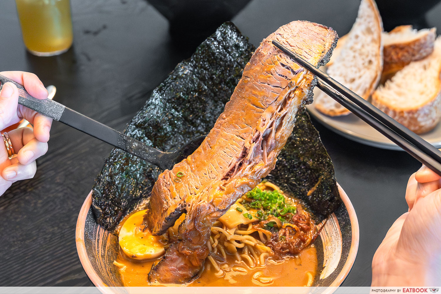 One Prawn & Co Review: XL Prawn Ramen At New Bahru | Eatbook.sg
