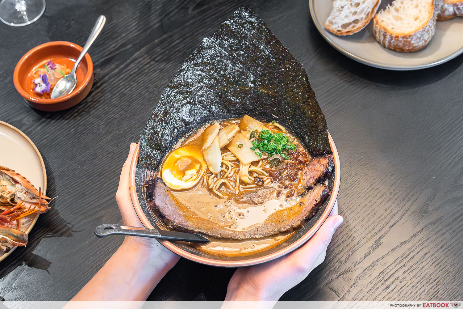 One Prawn & Co Review: XL Prawn Ramen At New Bahru | Eatbook.sg