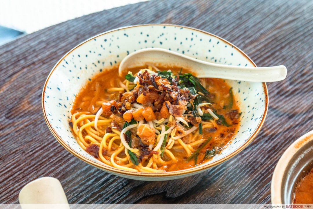 One Prawn & Co Review: XL Prawn Ramen At New Bahru | Eatbook.sg