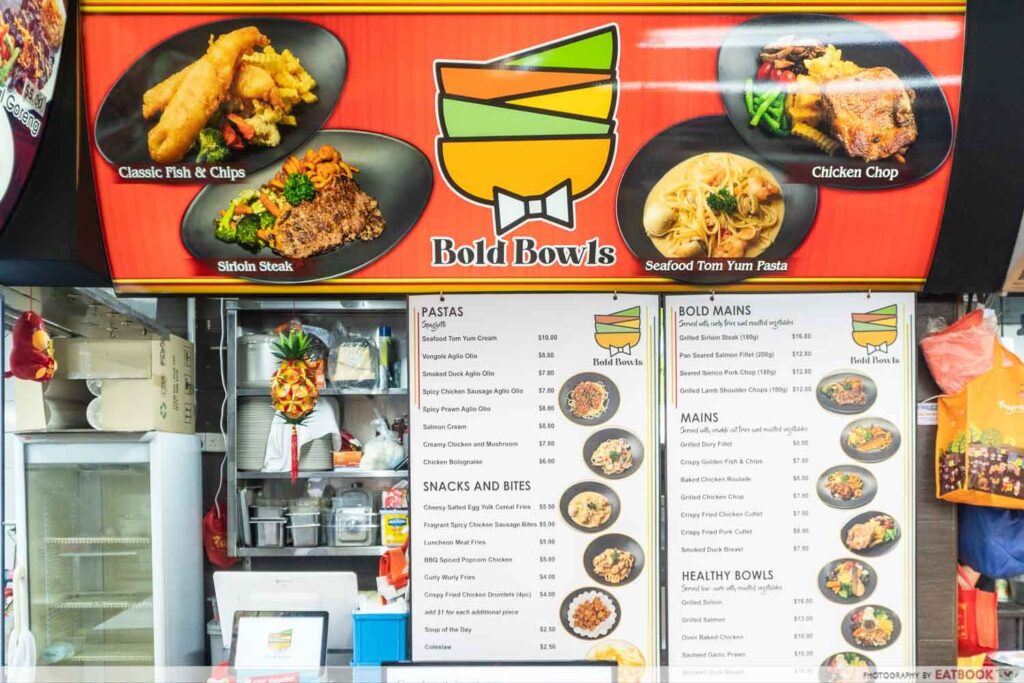 Bold Bowls Review: Western Food Stall With Affordable Iberico Pork Chop ...