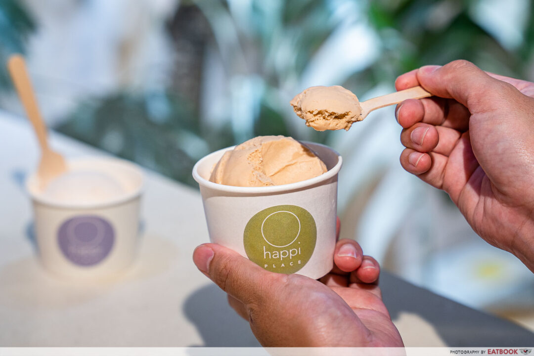 O Happi Place Review: Minimalist HDB Cafe With Unique Gelato Flavours ...