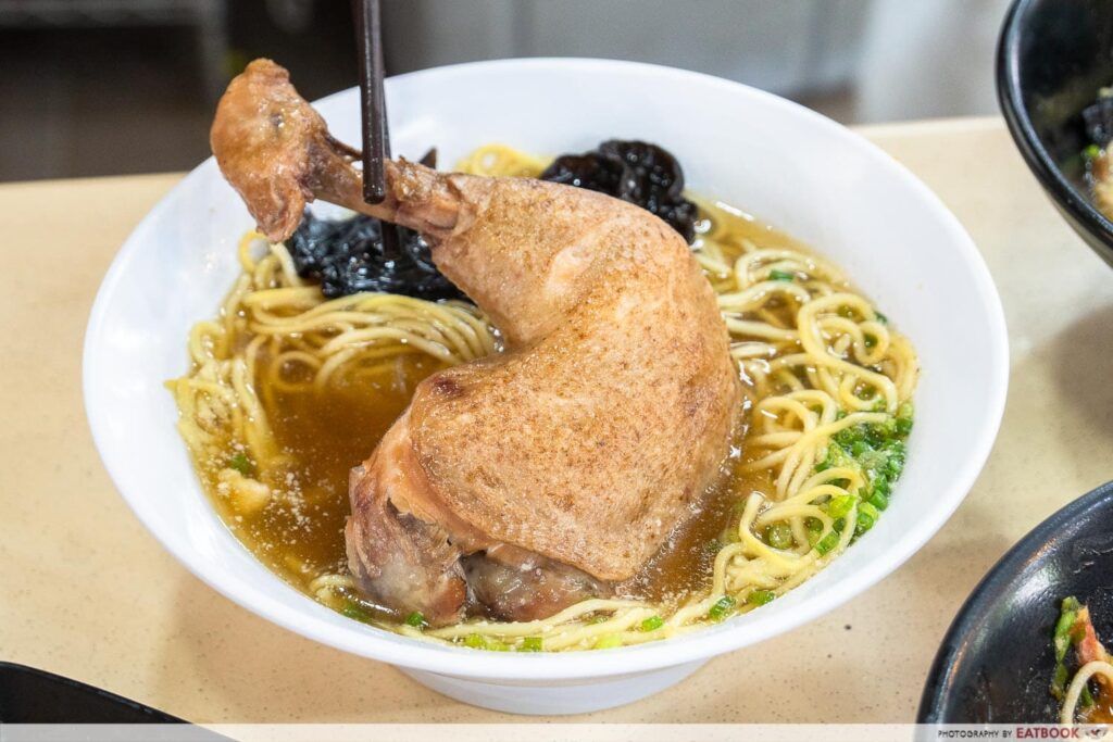 Shinjitsu Ramen Review: $6.50 Ramen With Whole Chicken Drumstick In Toa ...