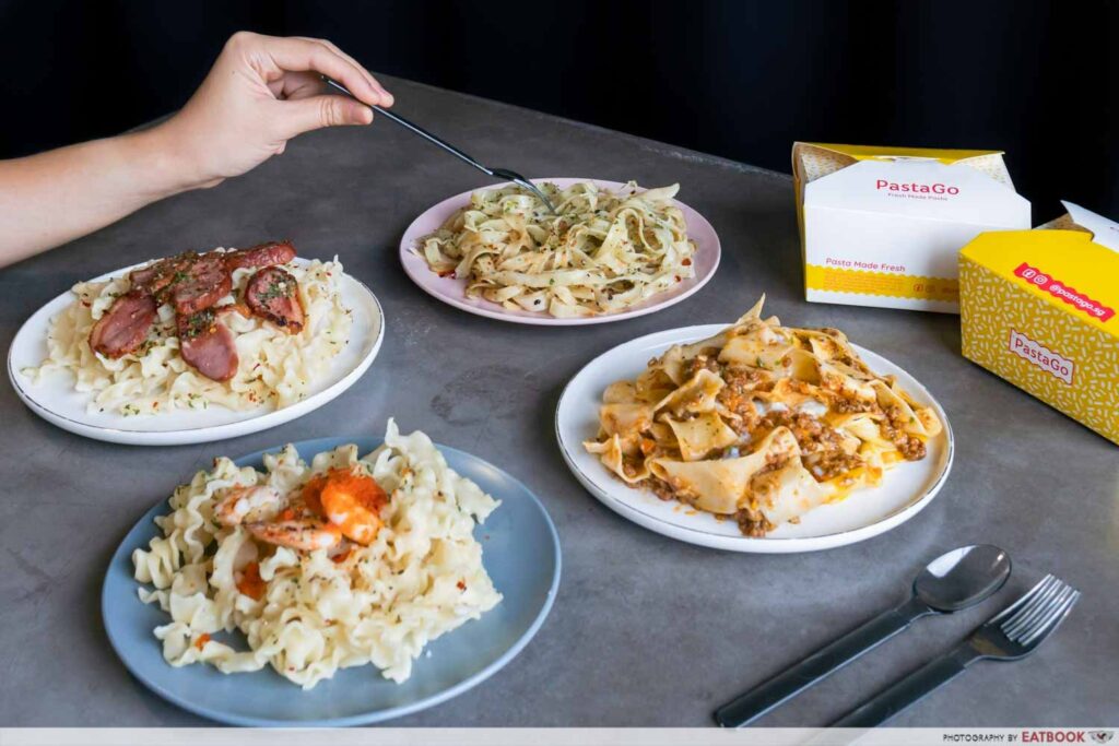Pastago Review: $3.90 Aglio Olio And More Handmade Pasta In JCube ...