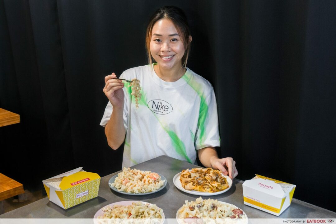 Pastago Review: $3.90 Aglio Olio And More Handmade Pasta In JCube ...