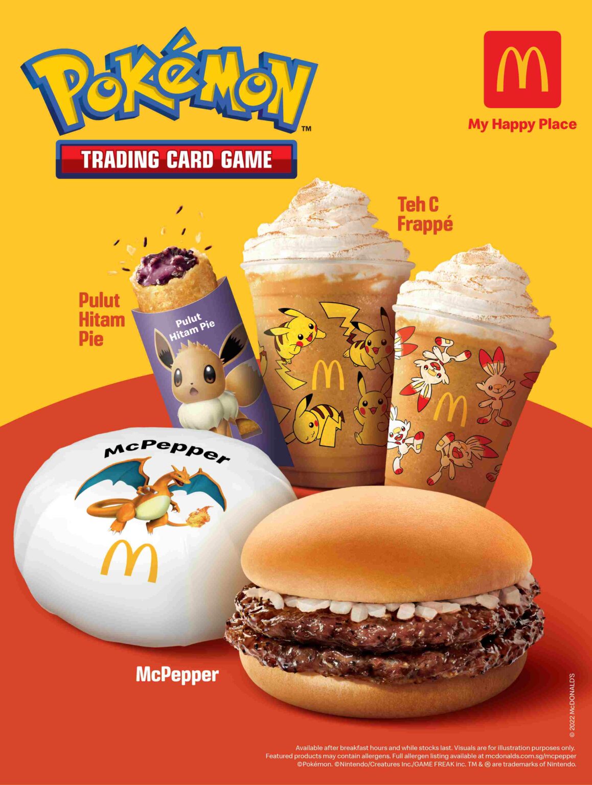 McDonald's McPepper Returns With Exclusive Pokémon Packaging | Eatbook.sg