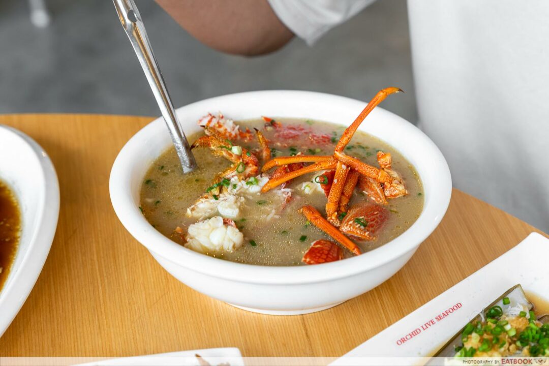 7 Best Lobster Porridge In Singapore From $35++ | Eatbook.sg