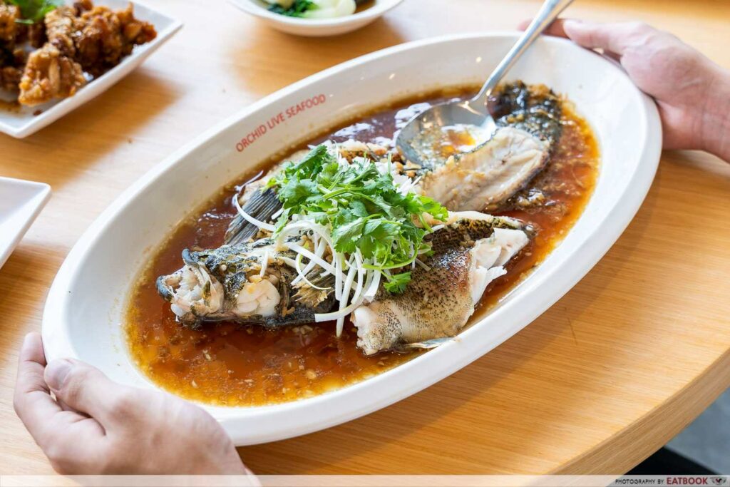 Orchid Live Seafood Review: Teochew-Style Lobster Porridge And Salted ...