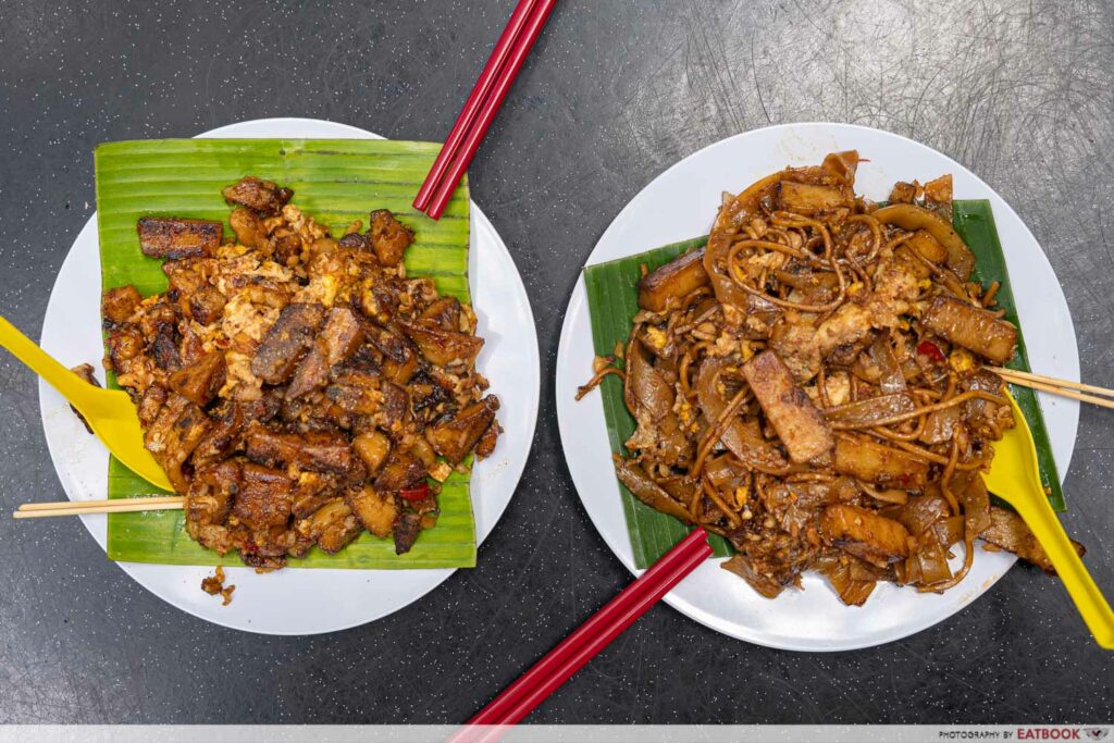 Abun Cha Kue Serves Black Carrot Cake Fried With Kway Teow In Batam ...