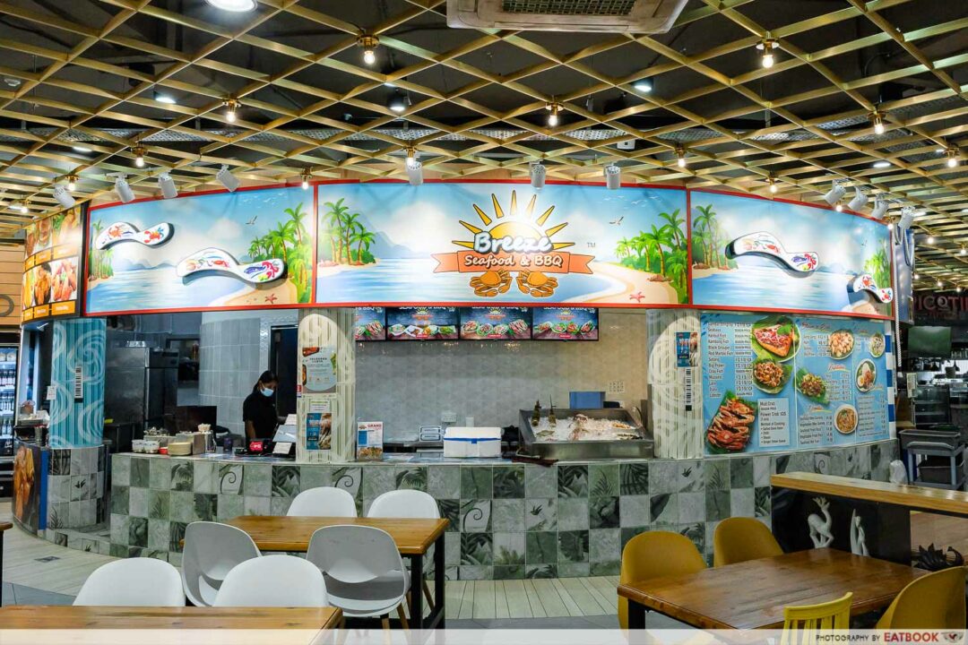 Breeze Seafood & BBQ: $39.90 Seafood Buffet In East Coast | Eatbook.sg