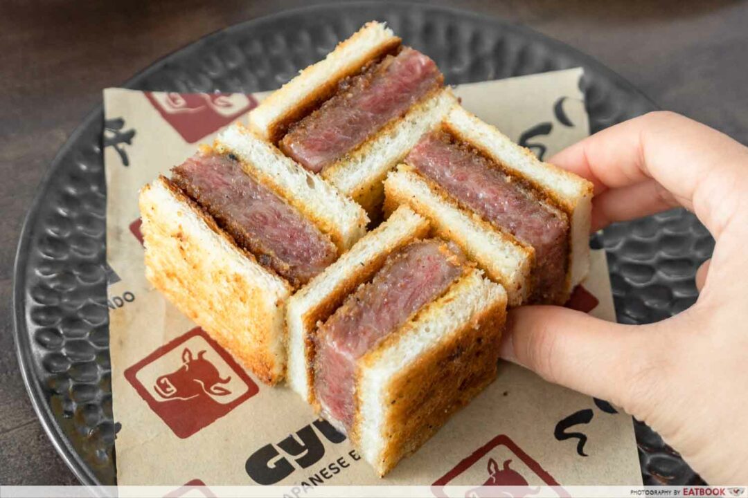 Gyu San: A5 Wagyu Katsu Sando And More In Tanjong Pagar | Eatbook.sg