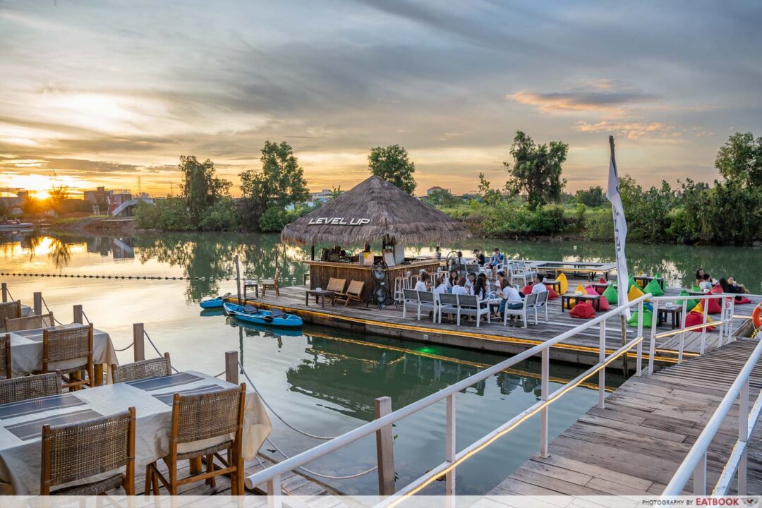 Level Up Coffee Is A Floating Cafe And Bar In Batam | Eatbook.sg