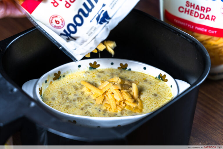 3 Super Cheesy Air Fryer Recipes Under 15 Mins | Eatbook.sg