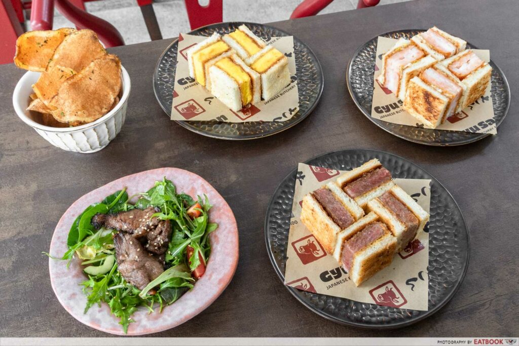Gyu San: A5 Wagyu Katsu Sando And More In Tanjong Pagar | Eatbook.sg