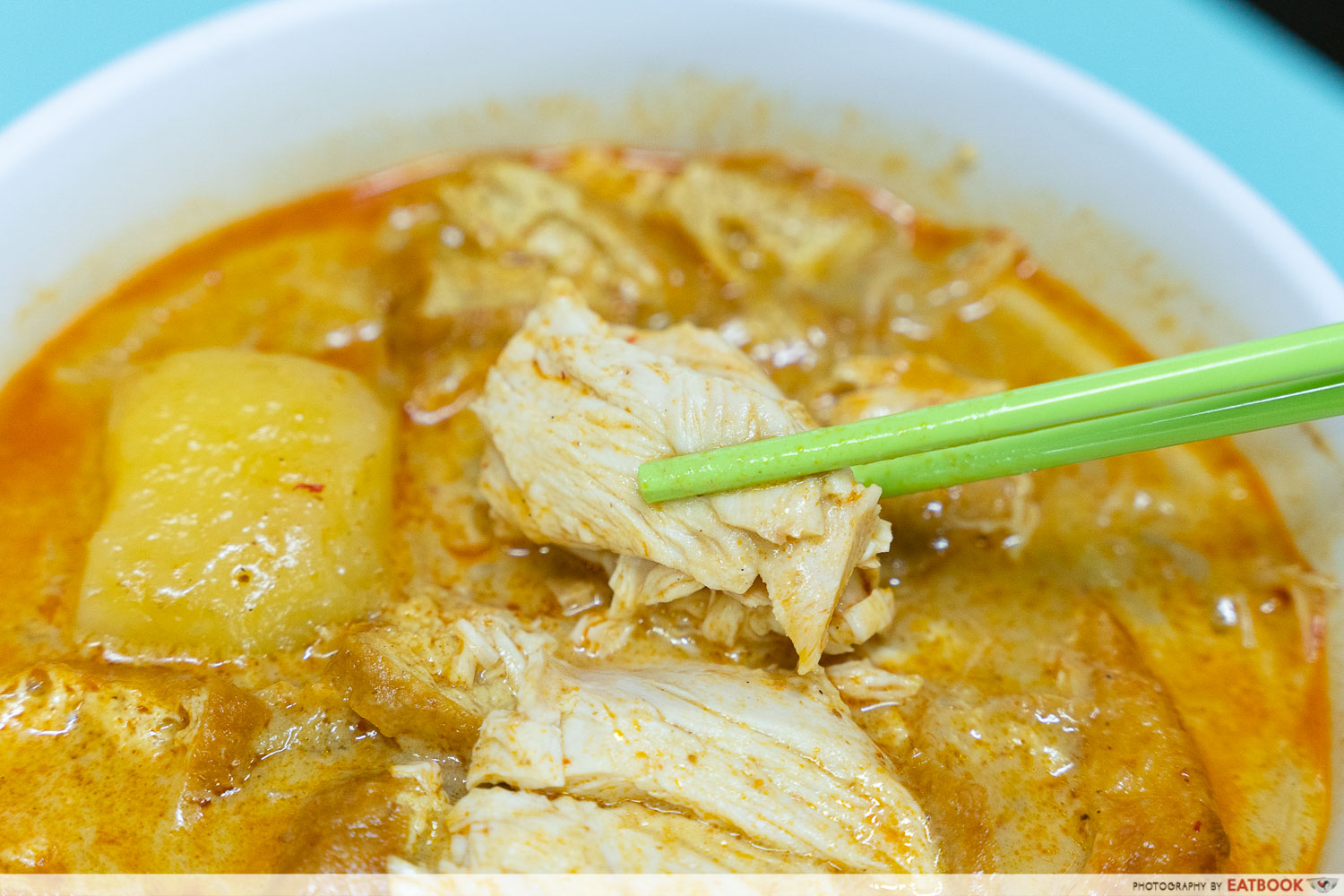 Ah Heng Curry Chicken Bee Hoon Mee In Chinatown | Eatbook.sg