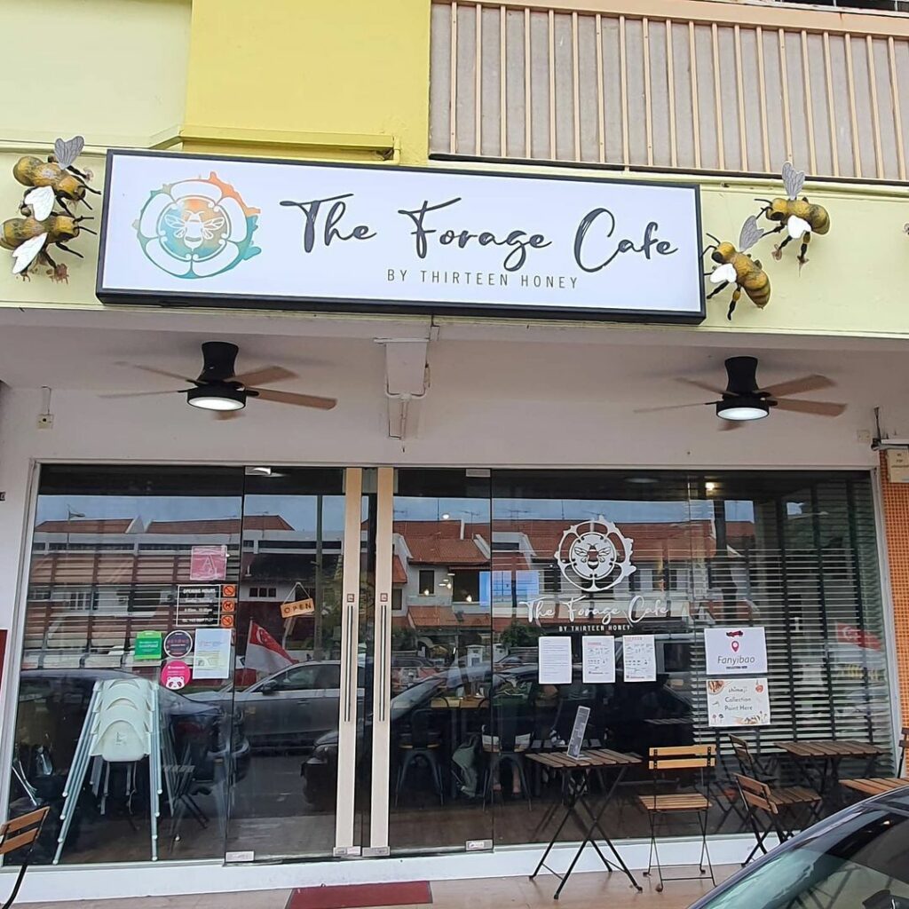 Forage Cafe: Honey-Themed Cafe In Bedok With Waffle Sandwiches | Eatbook.sg