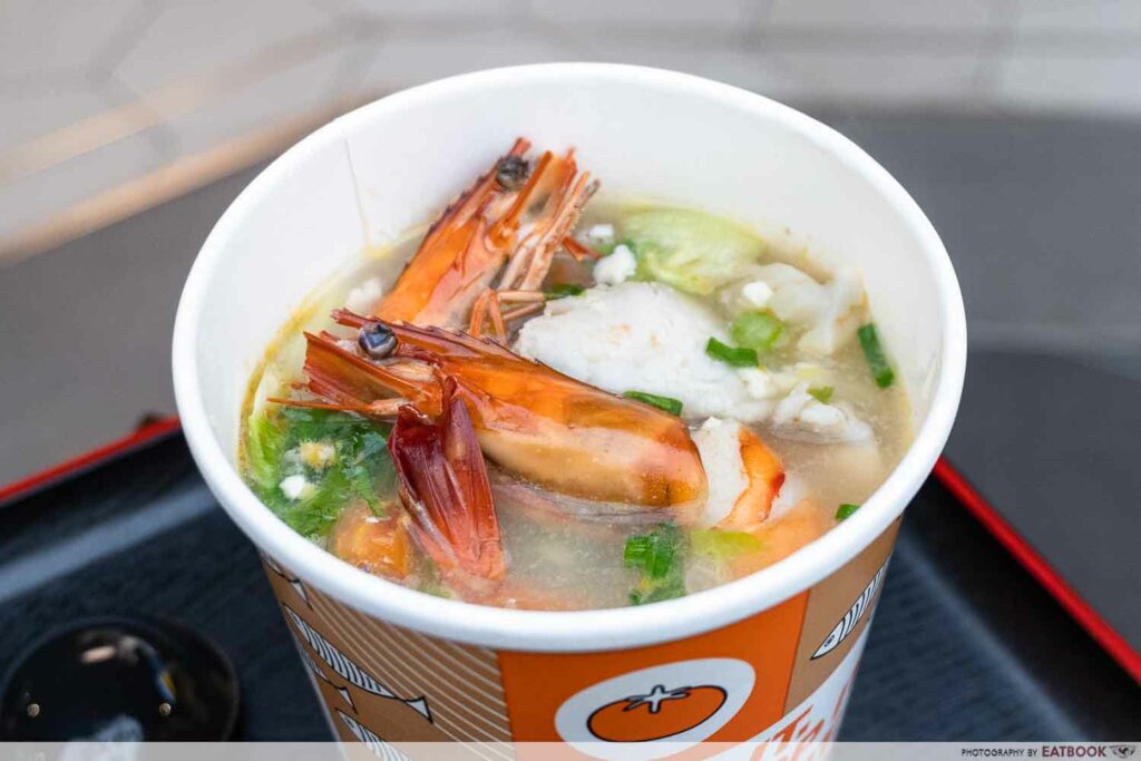 SoupCup Review: Fish Soup Kiosk By Ex-Masterchef Finalist | Eatbook.sg