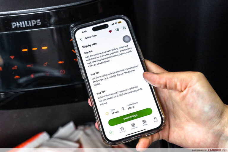 Philips Airfryer Essential XL Connected Review | Eatbook.sg