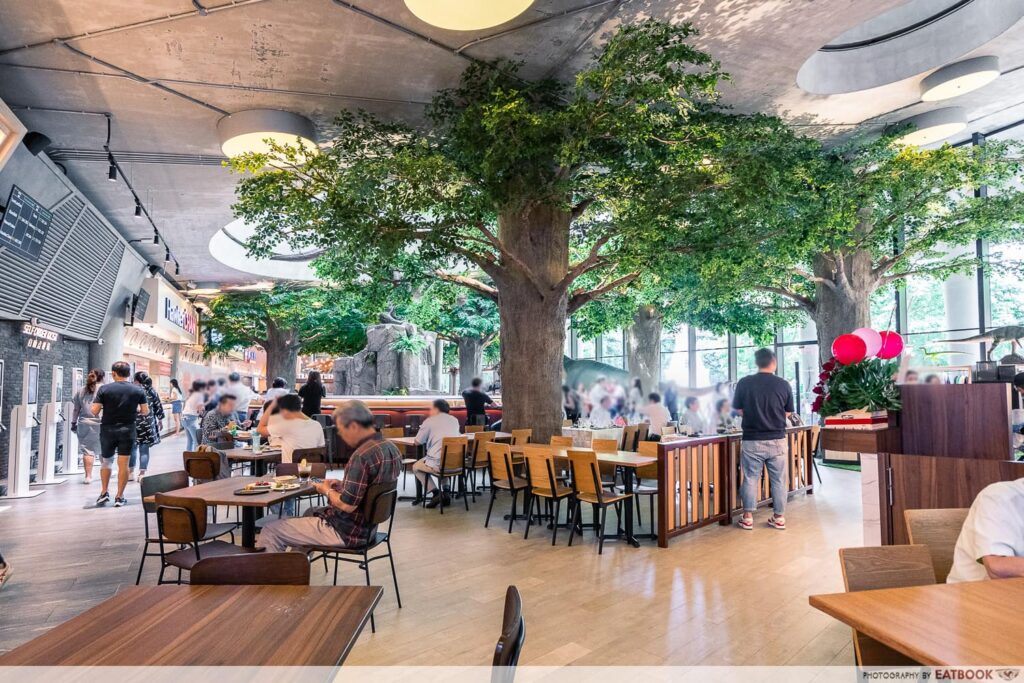 Jurassic Nest: New Dino-Themed Food Hall At Gardens By The Bay | Eatbook.sg