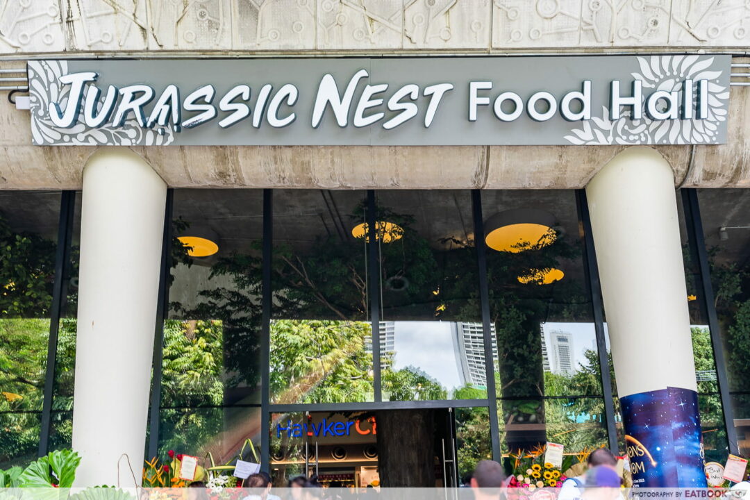 Jurassic Nest: New Dino-Themed Food Hall At Gardens By The Bay | Eatbook.sg