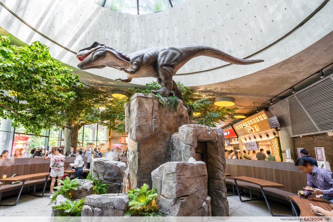 Jurassic Nest: New Dino-Themed Food Hall At Gardens By The Bay | Eatbook.sg