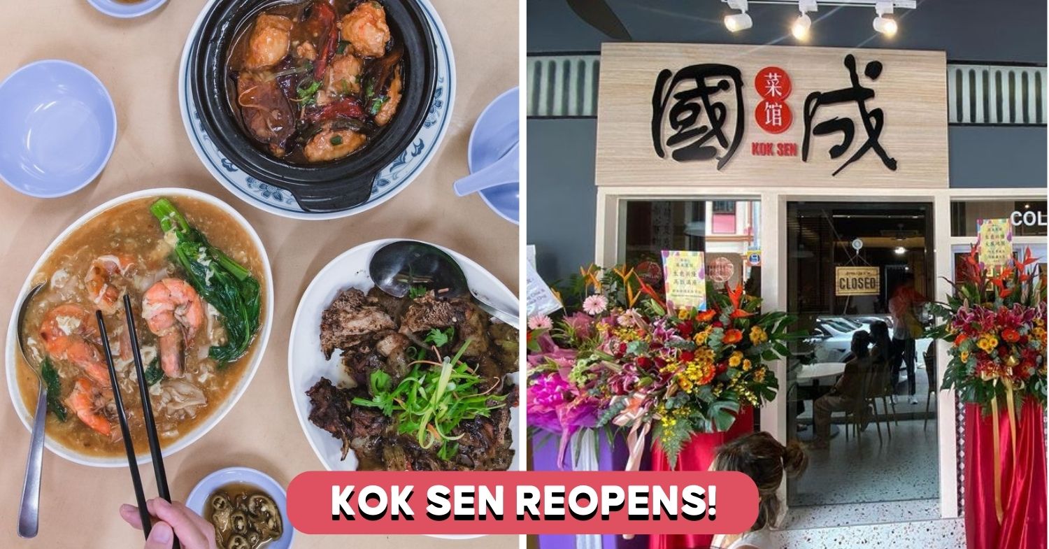 Kok Sen: Michelin Bib Gourmand Eatery Reopens As An Upgraded Zi Char ...