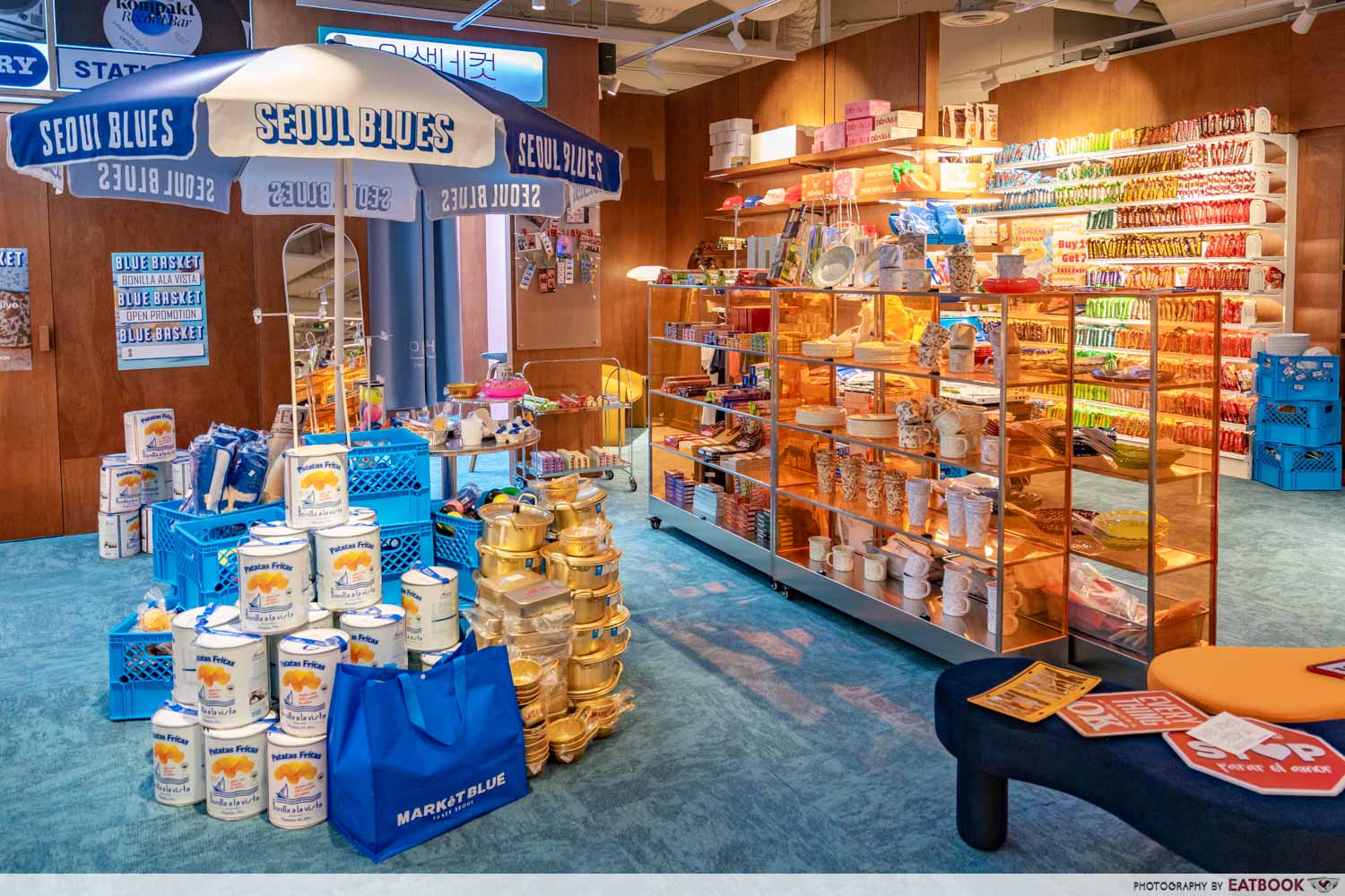 Market Blue: Korean Kopitiam In Tanglin Mall With A Ramyeon Library ...