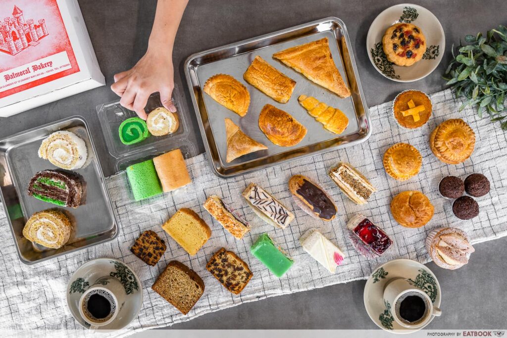 Balmoral Bakery At Clementi Has $1.50 Old-School Pastries | Eatbook.sg
