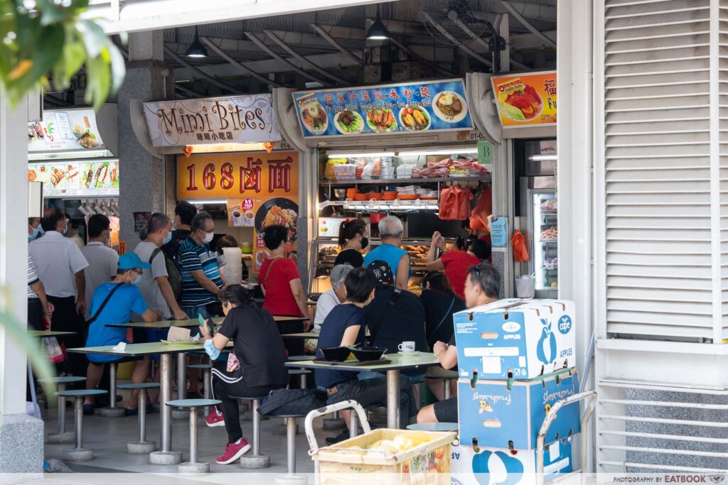 Fu Quan Mixed Vegetables Rice Review: Long Queue Cai Png At Bendemeer ...