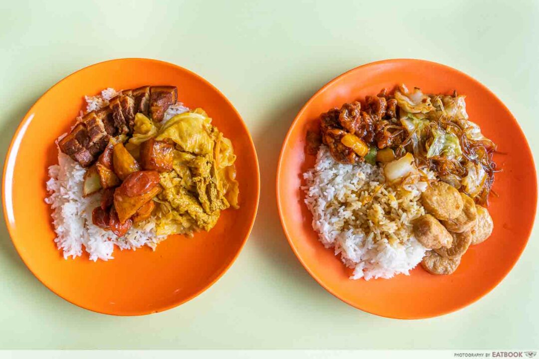 Fu Quan Mixed Vegetables Rice Review: Long Queue Cai Png At Bendemeer ...