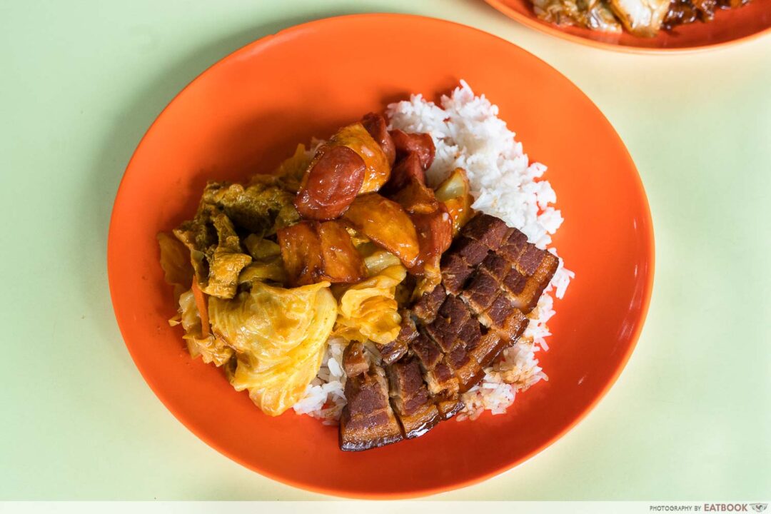 Fu Quan Mixed Vegetables Rice Review: Long Queue Cai Png At Bendemeer ...