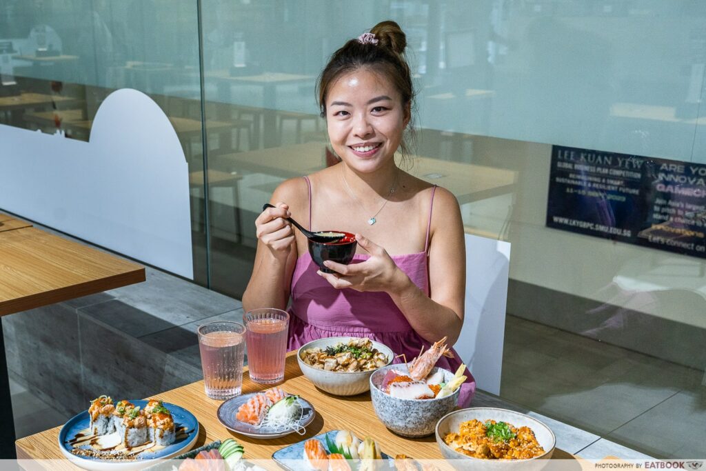 Ima-Sushi Review: $1 Salmon Sushi And More In SMU | Eatbook.sg