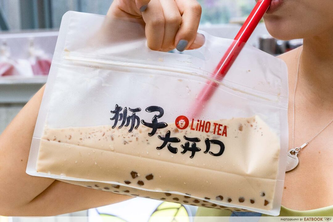 LiHO TEA Has New 1L Bubble Tea Bag and $1.90 Membership Deals | Eatbook.sg