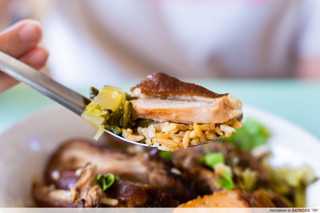 Shi Nian Pig Leg Rice Review: Popular Pig Trotter Rice At Old Airport ...