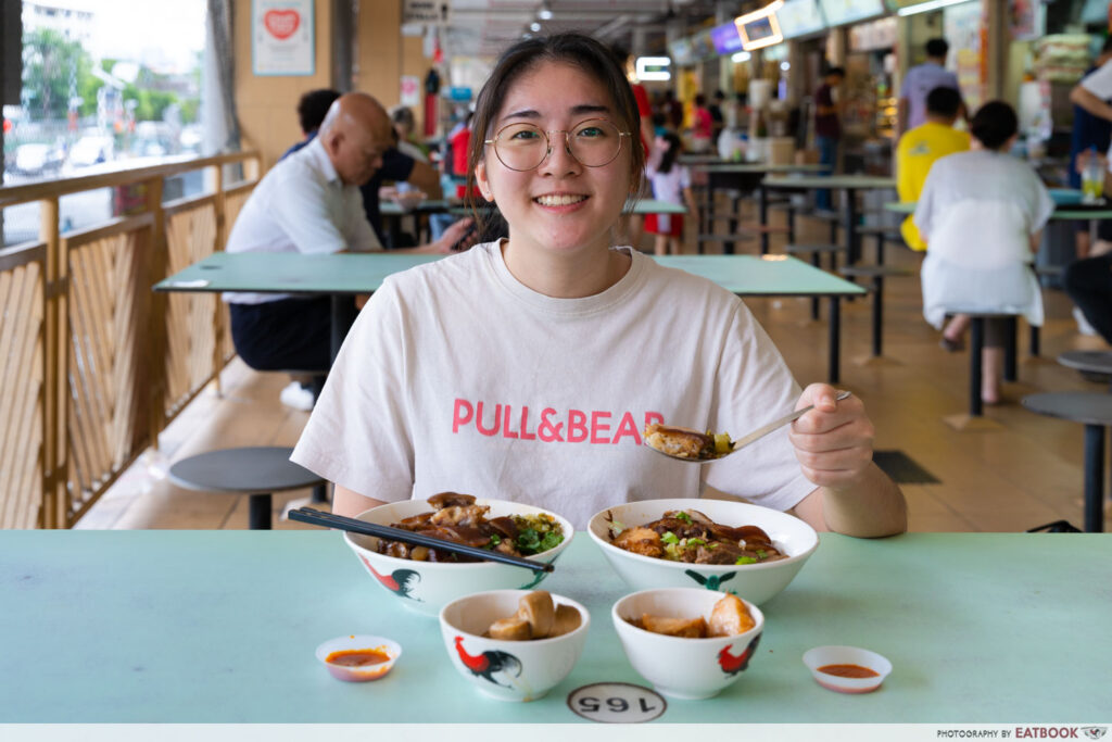 Shi Nian Pig Leg Rice Review: Popular Pig Trotter Rice At Old Airport ...