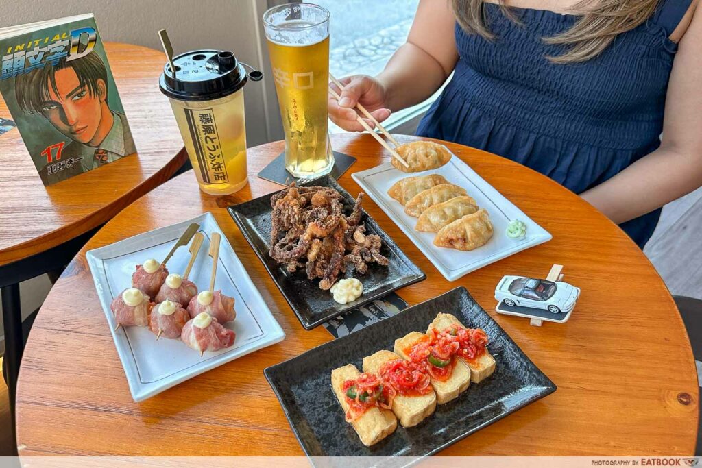 Initial D Cafe Opens In Singapore | Eatbook.sg